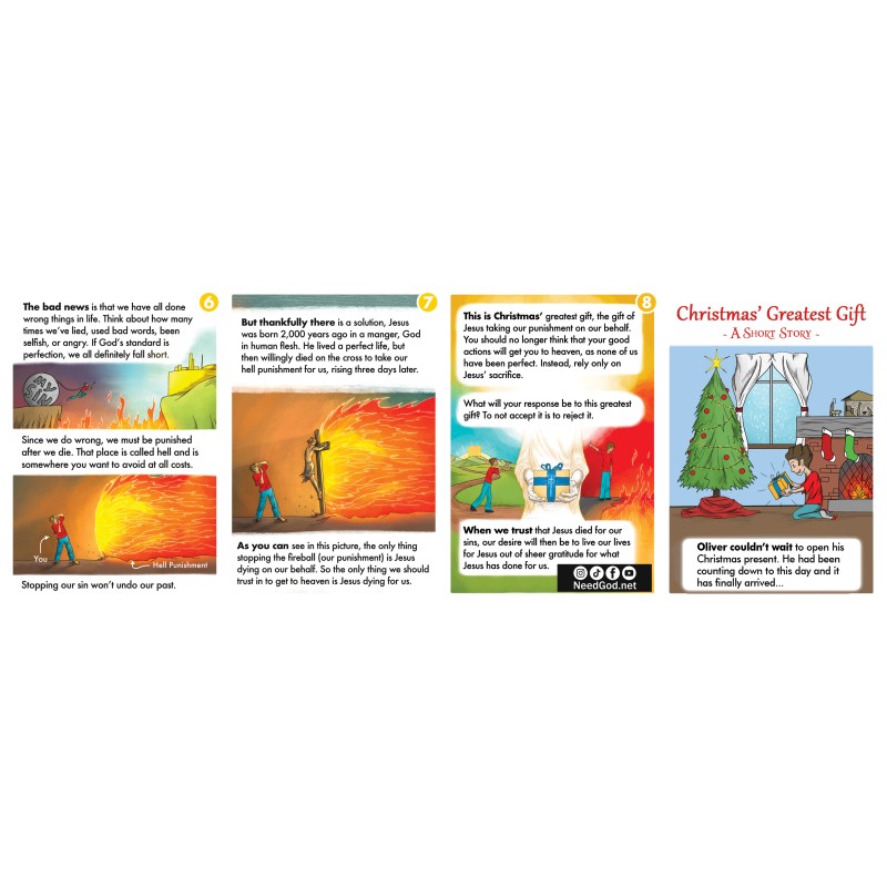 Christmas Gospel Tract (100 Pack)